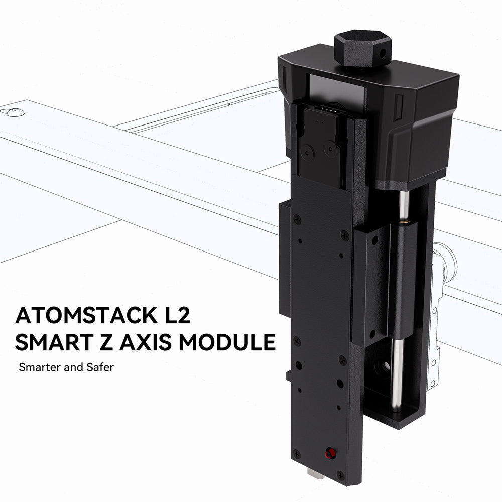 AtomStack L2 Smart Z-Axis Module Enables Automatic Focusing and Flame