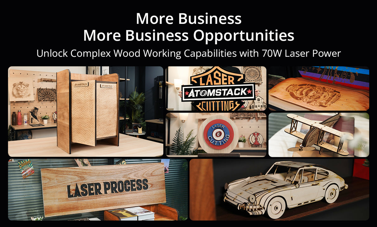 AtomStack A70 Max Laser Cutter