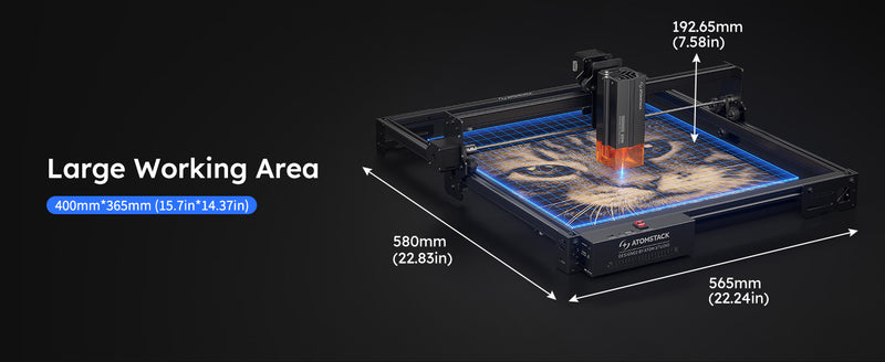 AtomStack Ace Pro V2 | A20 Pro V2, A10 Pro V2 Laser Engraver