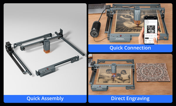 AtomStack Ace Pro V2 | A20 Pro V2, A10 Pro V2 Laser Engraver