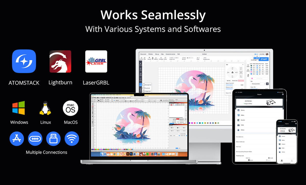 AtomStack A70 Max Laser Cutter