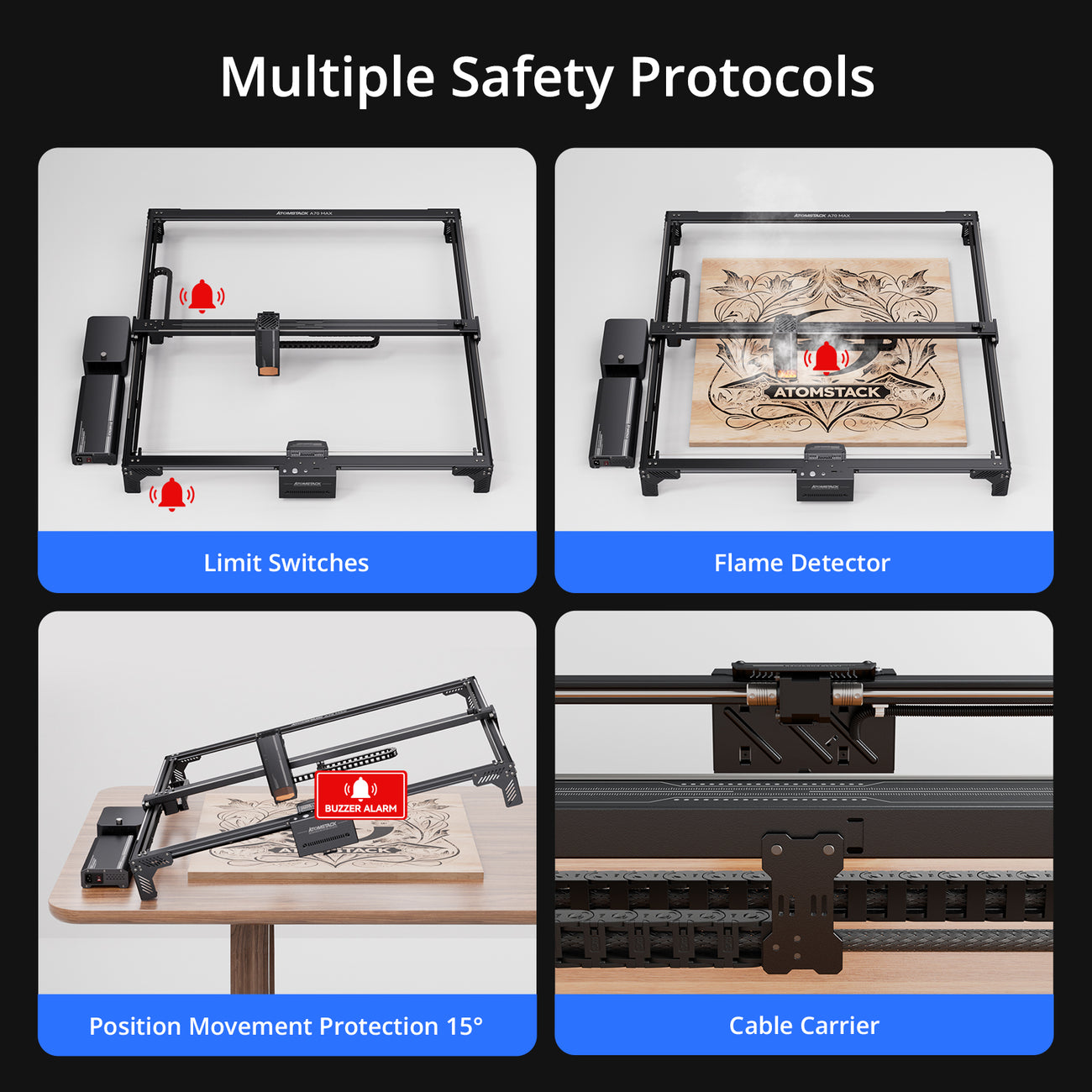 AtomStack A70 Max Laser Cutter