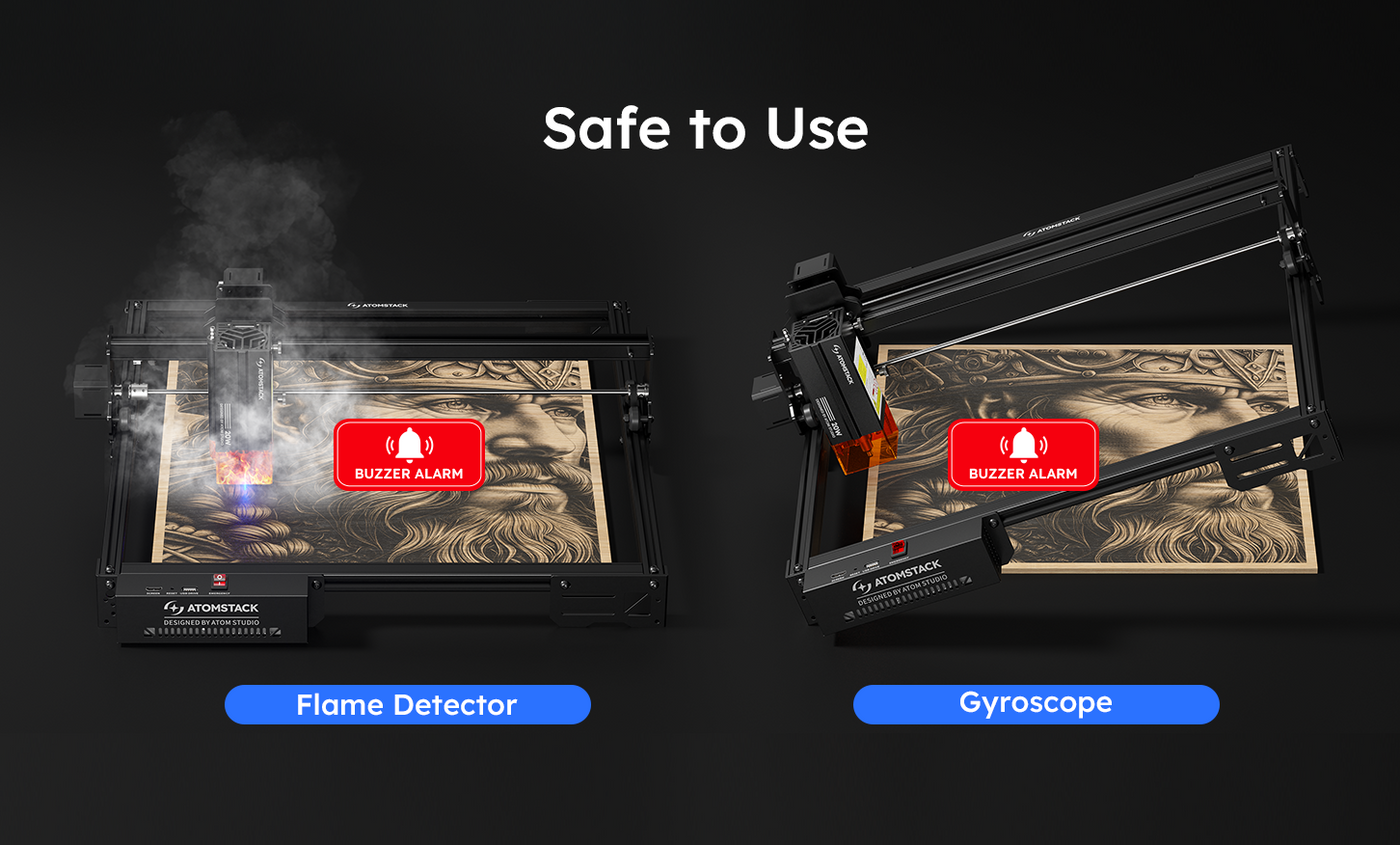 AtomStack Ace Pro V2 | A20 Pro V2, A10 Pro V2 Laser Engraver