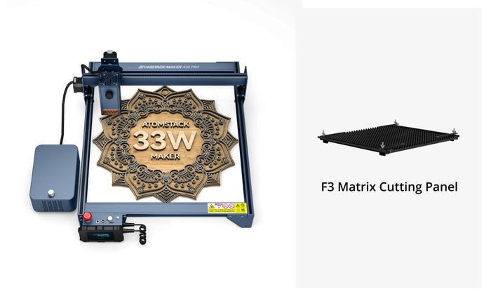 AtomStack A30 Pro Laser Engraving and Cutting Machine with F60 Air Ass