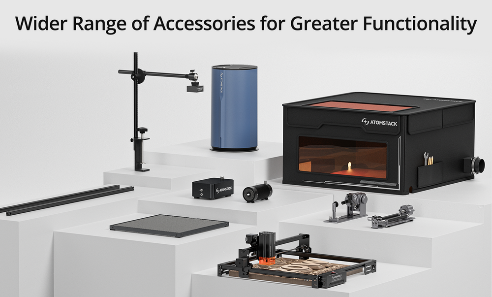 AtomStack Ace Pro V2 | A20 Pro V2, A10 Pro V2 Laser Engraver