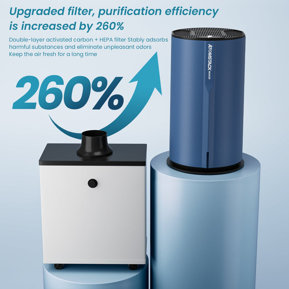 AtomStack D2 Air Purifier Laser Engraver Engraving Cutting Machine Air ...